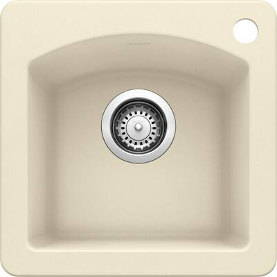 Blanco DIAMOND Undermount Granite Composite 32.06 in. 50/50 Double Bowl ...