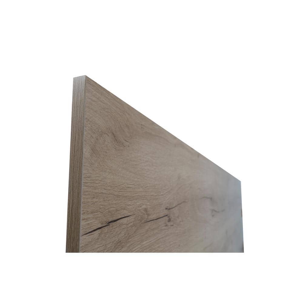 Cambridge Radiance 24 in. W x 90 in. H Slab Pantry End Panel in Light ...