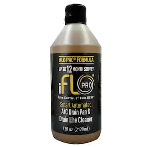 iFLO Extreme AC Drain Line Cleaner Cartridge 6-Month Supply, 36 oz ...