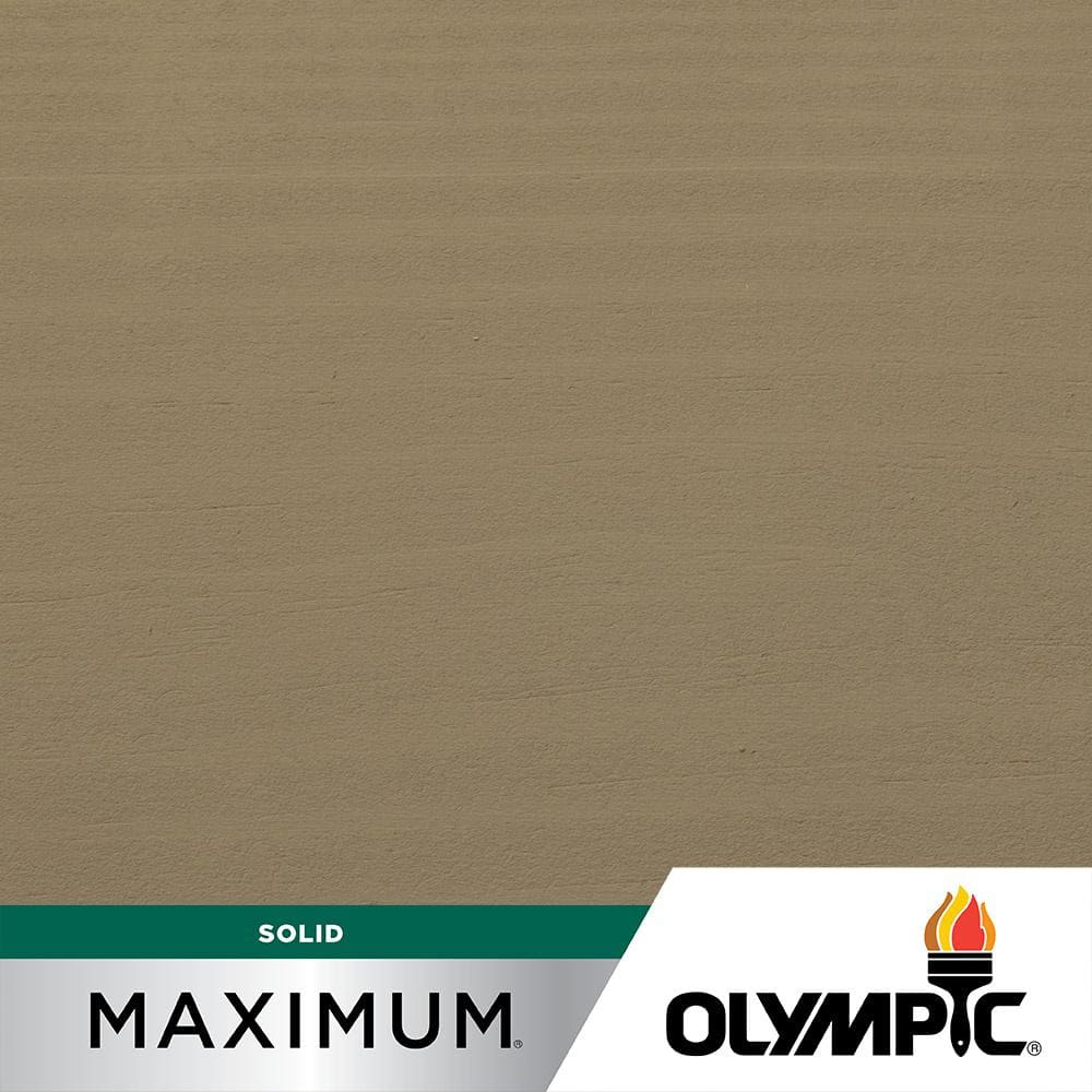 Reviews for Olympic Maximum 5 gal. SC-1041 Jefferson Tan Solid Color ...