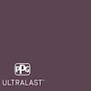 PPG UltraLast 1 gal. #PPG1046-7 Purple Basil Matte Interior Paint and ...
