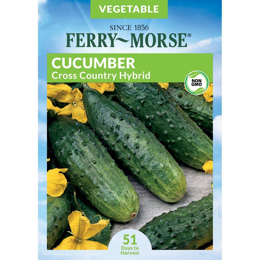 Ferry-Morse Cucumber Cross Country Hybrid Fruit Seed 4146 - The Home Depot
