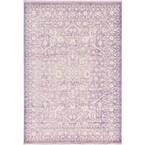 Unique Loom New Classical Olympia Purple 8' 0 x 11' 4 Area Rug 3129971 ...