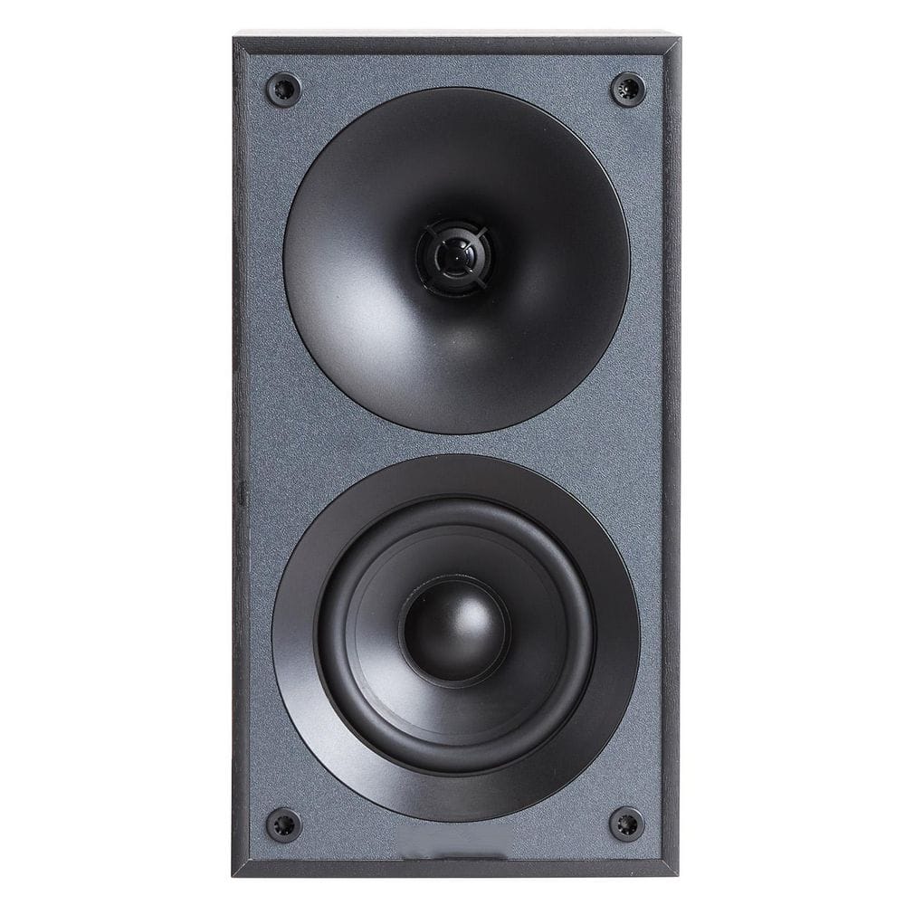 SKYSHALO Passive Bookshelf Speaker 300W Book Shelf Stereo Speakers 4in ...