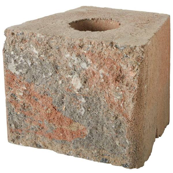 Pavestone RockWall Medium 6 in. x 7.75 in. x 7 in. Palomino Concrete ...
