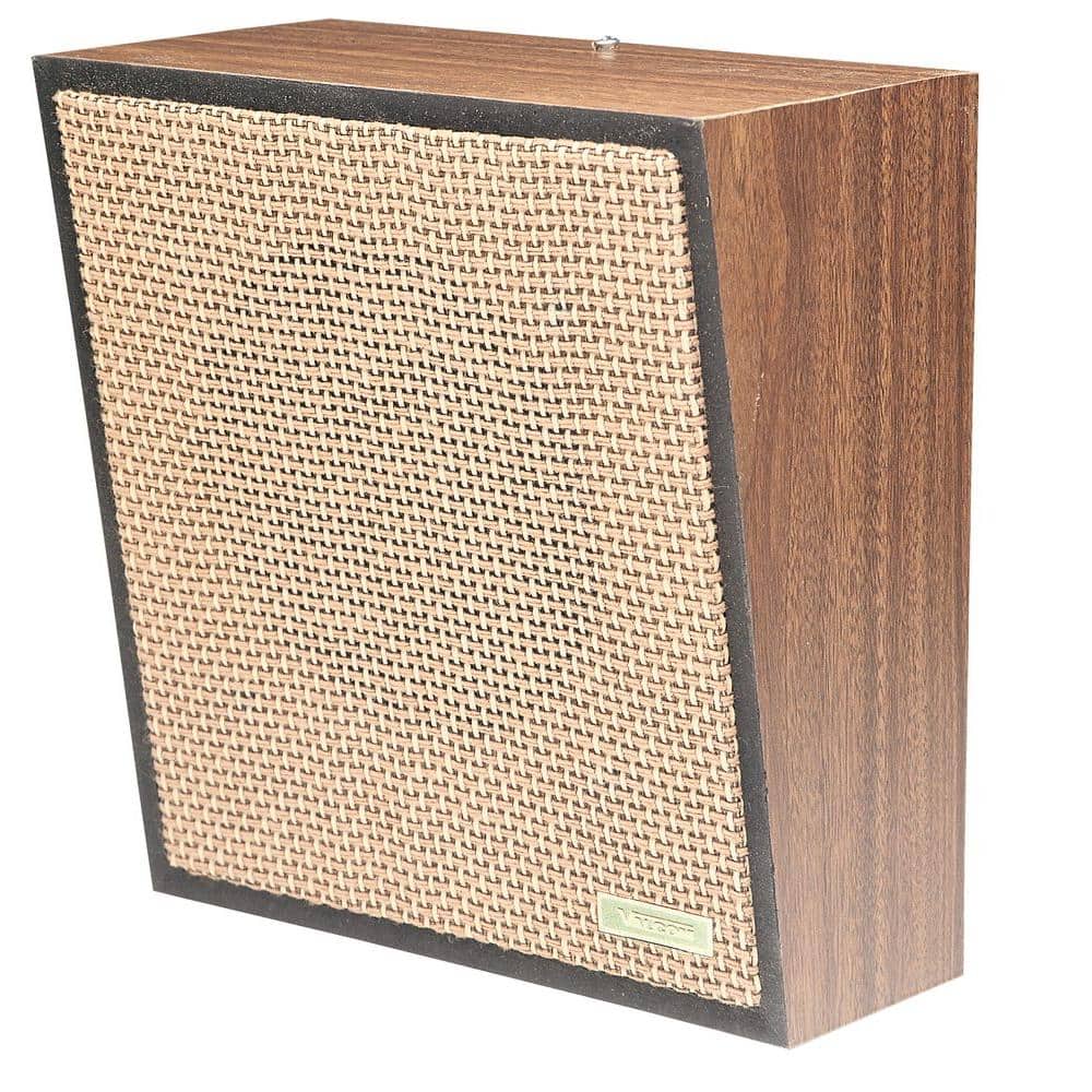 Valcom 1-Way Woodgrain Wall Speaker - Weave-VC-V-1022C - The Home Depot