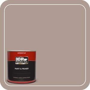 BEHR PREMIUM PLUS 1 gal. #ECC-61-1 Desert Dusk Satin Enamel Exterior ...