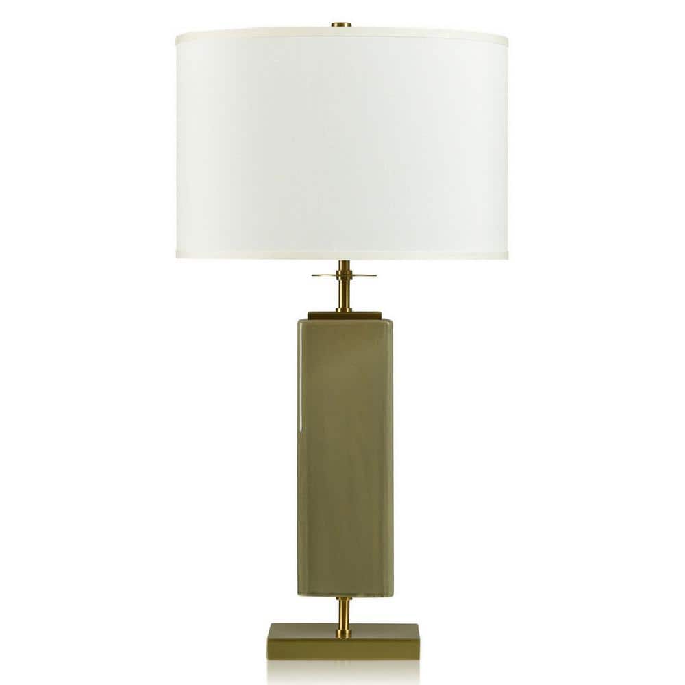StyleCraft Dann Foley 30.5 in. Green Task and Reading Table Lamp for ...