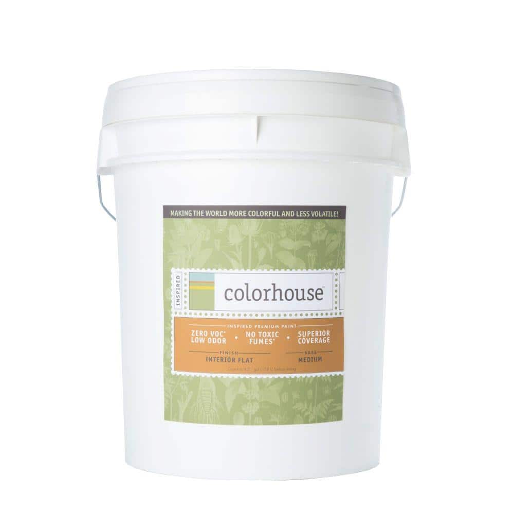 Colorhouse 5 gal. White Base Flat Interior Paint 141155 - The Home Depot