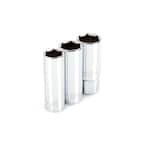 EASTMAN 5-Piece Plumber's Socket Set with Bar Handle 45041