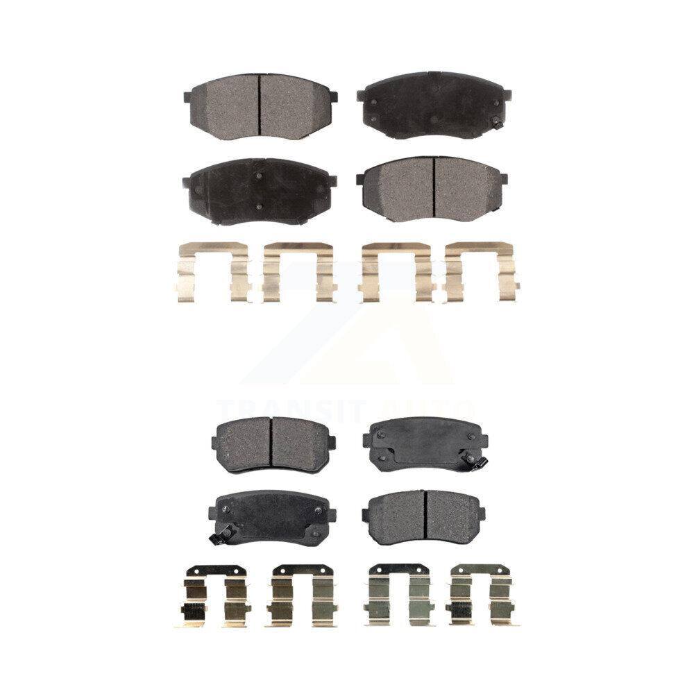 TEC Front Rear Ceramic Brake Pads Kit For Hyundai Tucson Kia Sportage ...