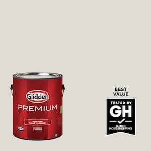 Glidden Diamond 1 qt. PPG1006-2 Shark Flat Interior Paint with Primer ...