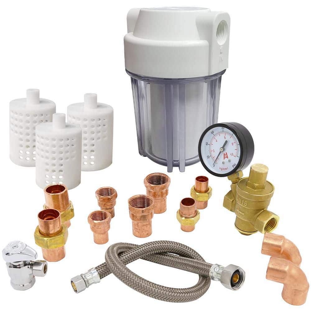 SteamSpa Complete Essentials Installation Kit STMKIT-02 - The Home Depot