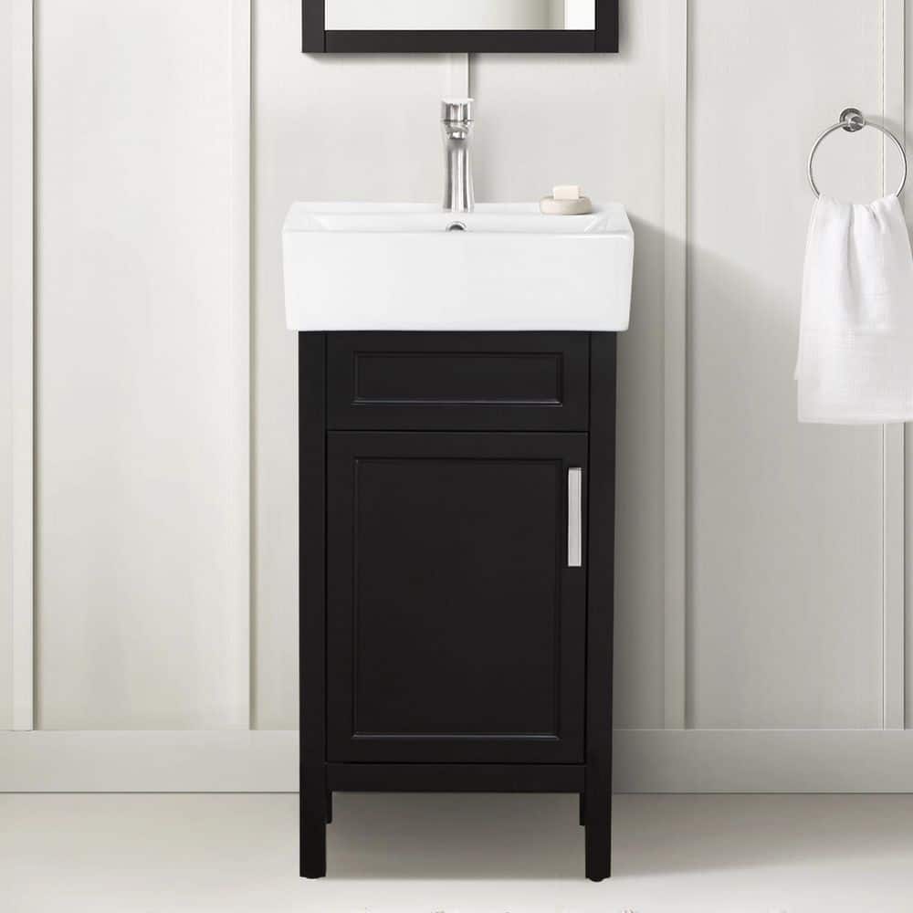Reviews for Home Decorators Collection Arvesen 18 in. Single Sink ...