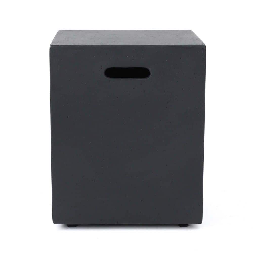 JimsMaison Dark Grey Metal Outdoor Tank Holder JMBCGB02DG - The Home Depot