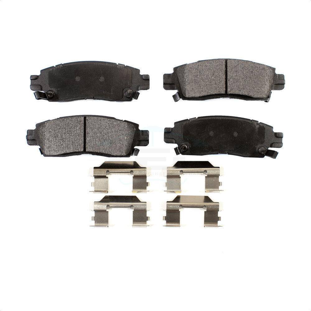 TEC Rear Ceramic Disc Brake Pads For GMC Chevrolet Acadia Buick Enclave ...