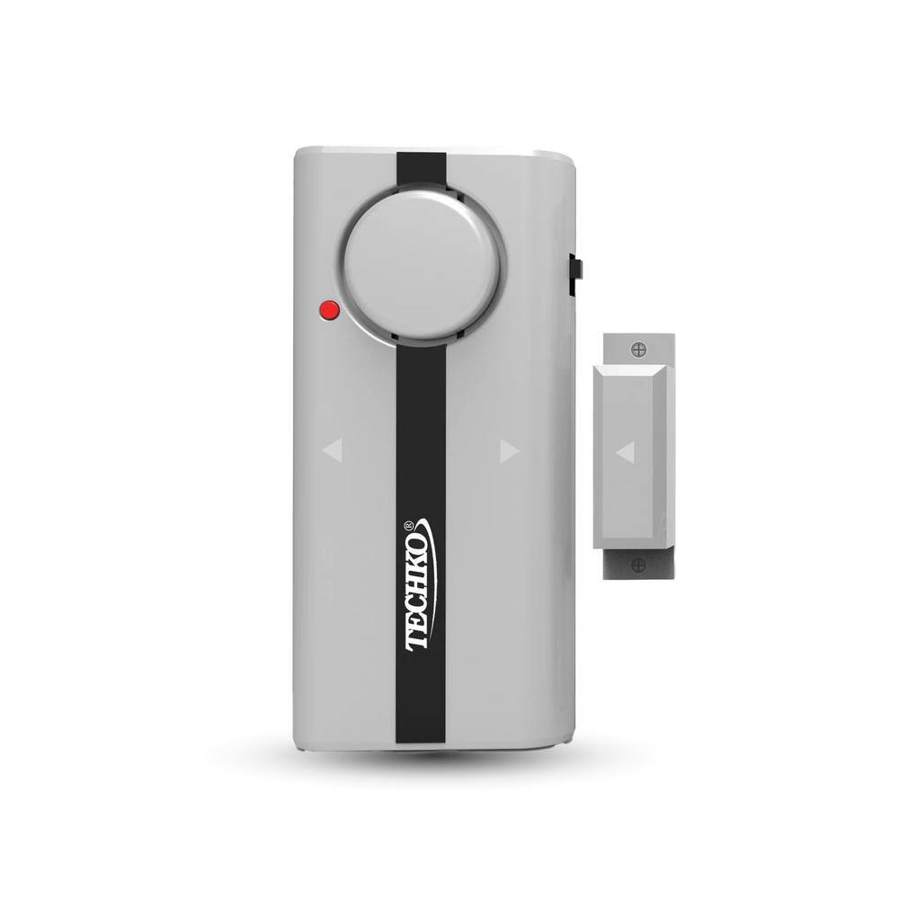 TECHKO Wireless Magnetic Sensor Alarm S283 - The Home Depot