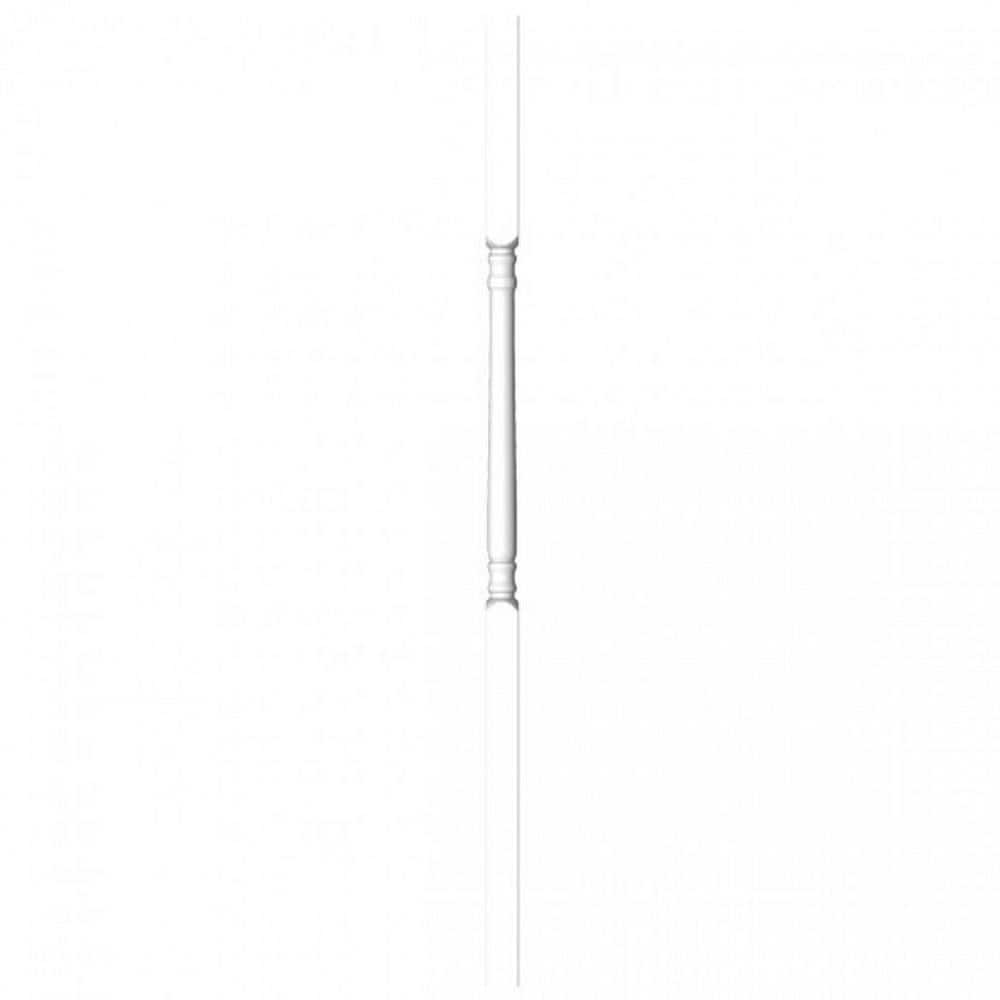 RDI Porch and Newel 5 in. x 5 in. x 108 in. Vinyl Turned Fence Post ...