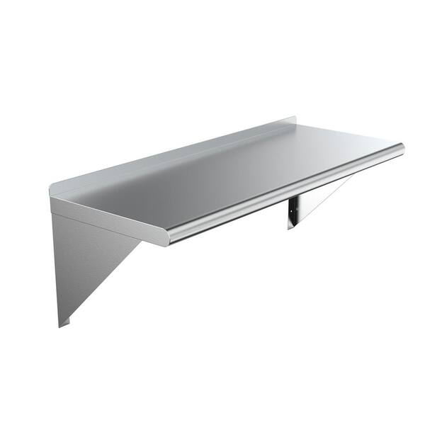 AMGOOD 14 in. x 36 in. Stainless Steel Wall Shelf Kitchen, Restaurant ...