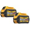 DEWALT FLEXVOLT 20V/60V MAX Lithium-Ion 6.0Ah Battery Pack (2 Pack) DCB606-2 - The Home Depot