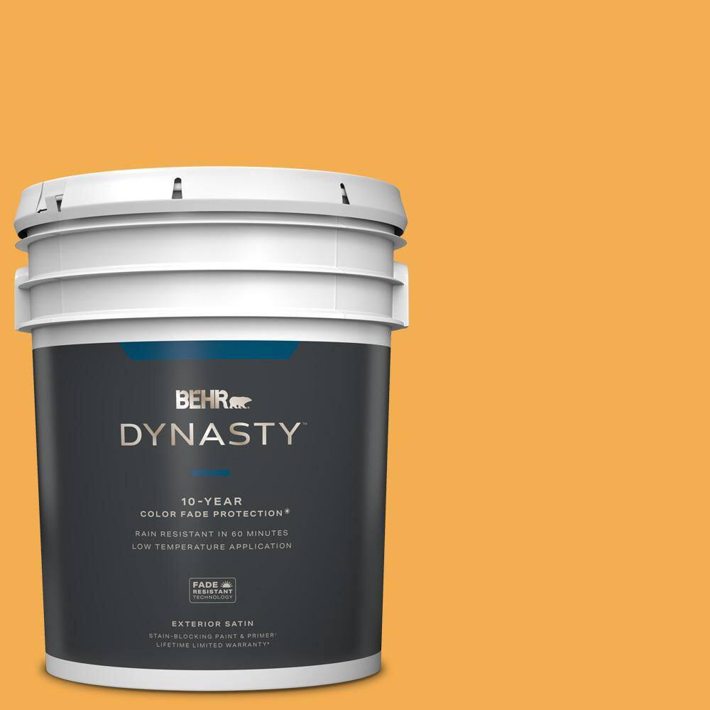 Reviews for BEHR DYNASTY 5 gal. #290B-6 Squash Satin Enamel Exterior ...