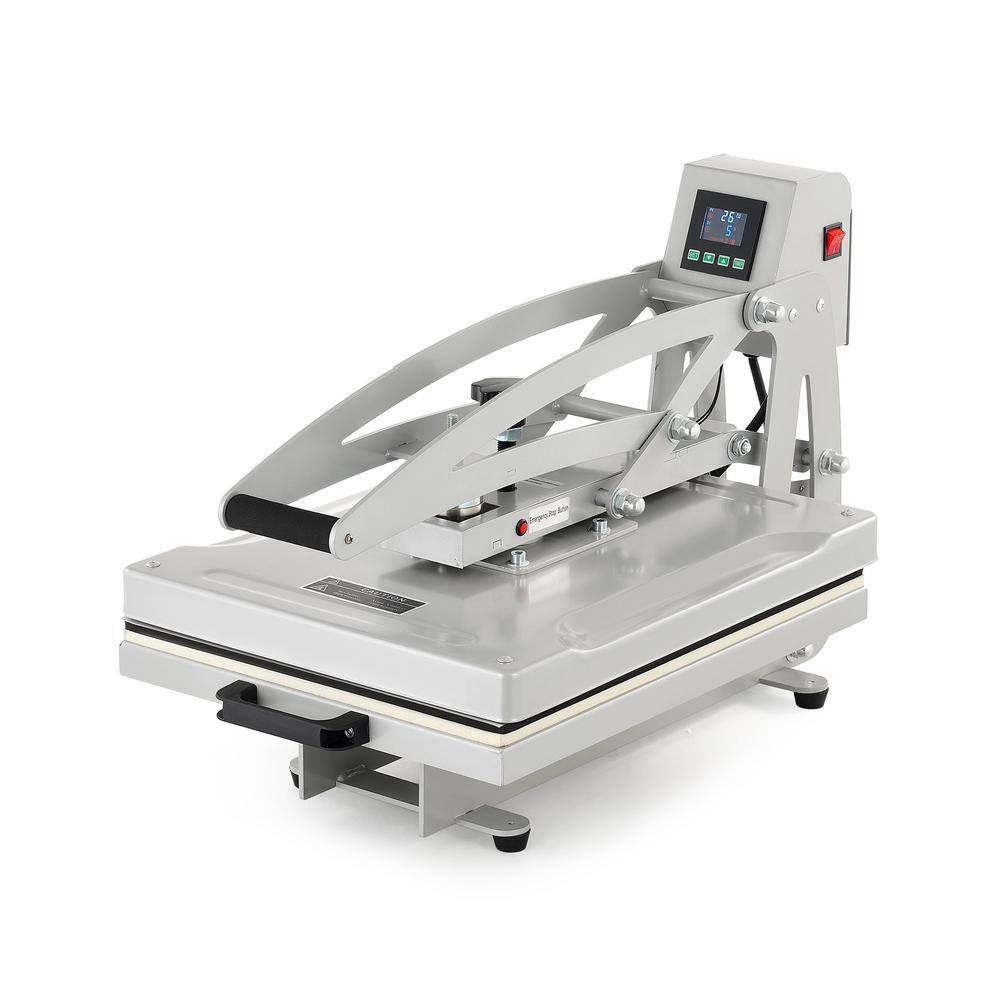 Merra Semi Auto Clamshell Heat Press Machine with 16 x 20 Heat Pad ...