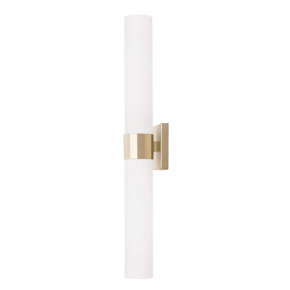 Capital Lighting Fixture Company Sutton 5 in. 2-Light Soft Gold Dual ...