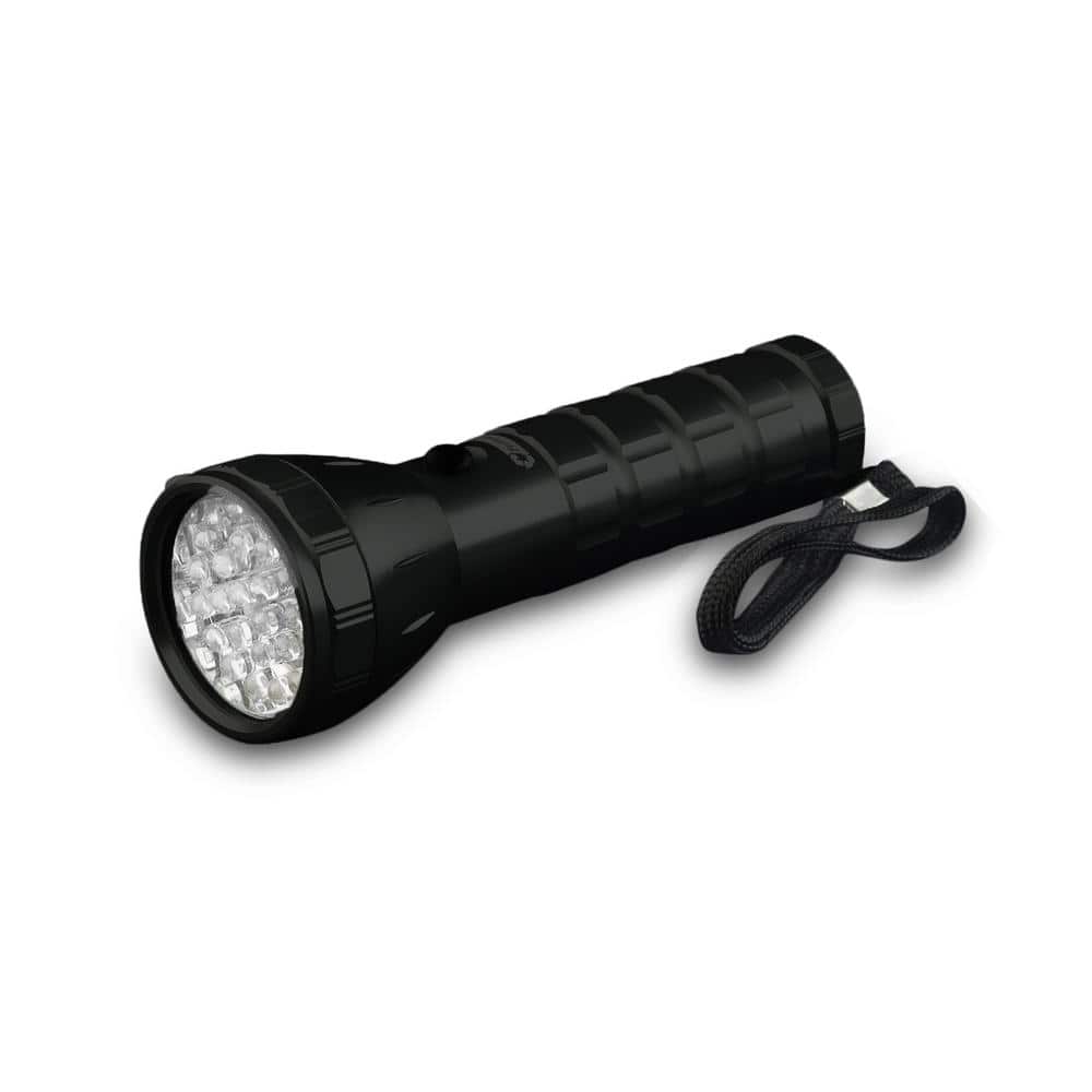 GoGreen Power 28 LED Professional Flashlight GG-113-24BK - The Home Depot