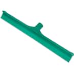 Carlisle 24 in. Long Double Foam Blade Green Plastic Squeegee without ...