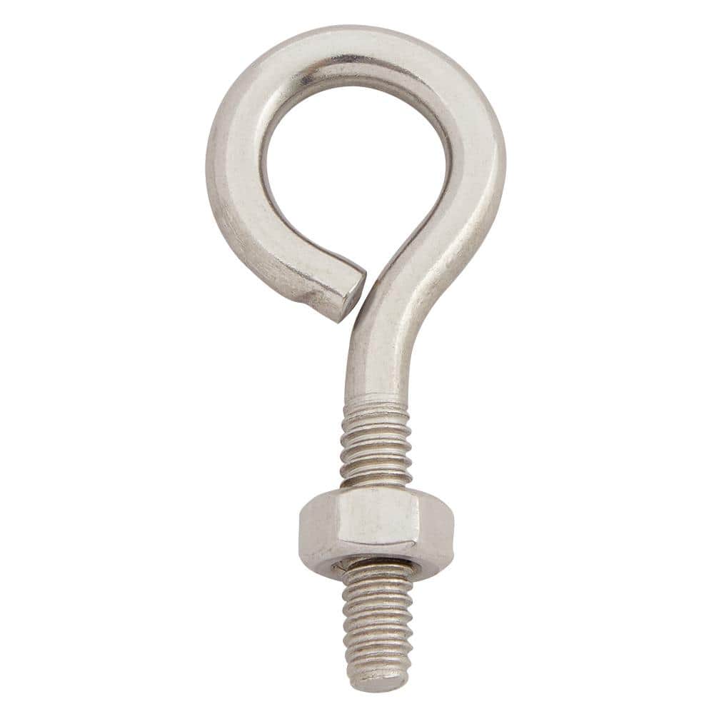 Deckmate Marine Grade Stainless Steel 1/2-13 X 6 in. Eye Bolt includes ...