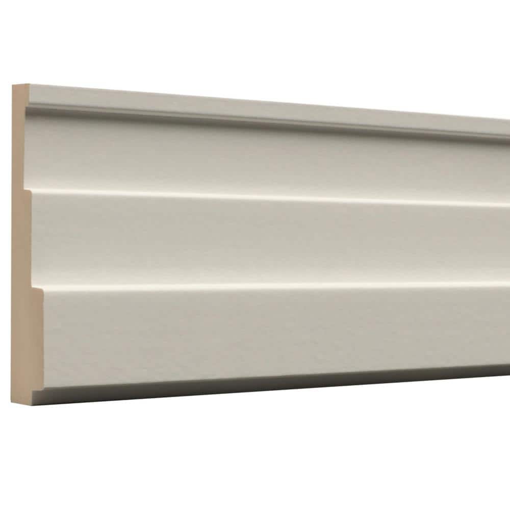 Ornamental Mouldings Sawtooth 3/4 in. x 3-1/2 in. x 84 in. Primed Wood ...