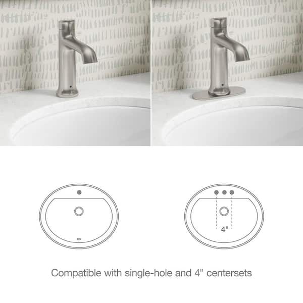 MOEN Belfield Widespread 2-Handle Bathroom Faucet In Chrome, 52% OFF