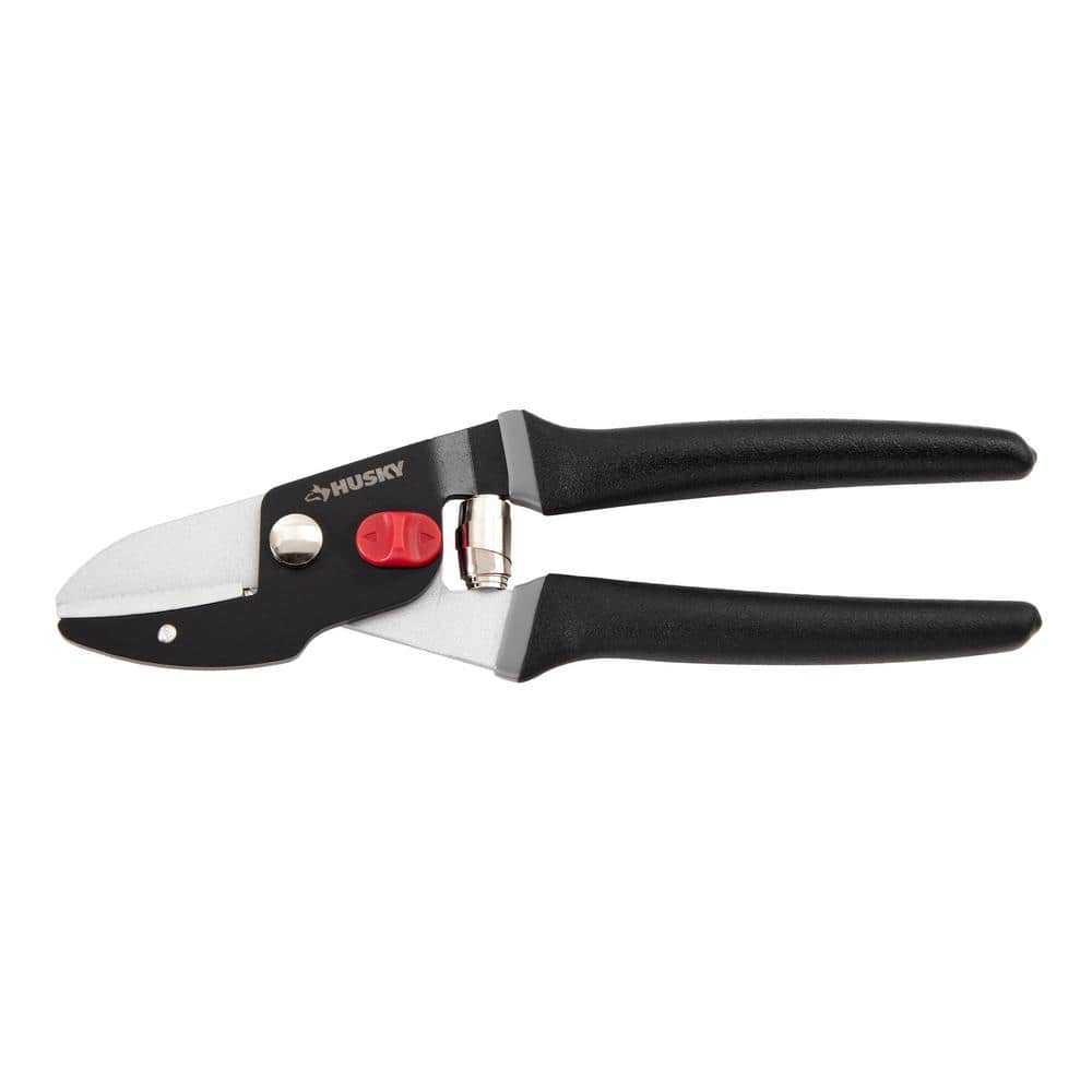 Husky 8 in. Classic Anvil Pruner Husky-16 - The Home Depot
