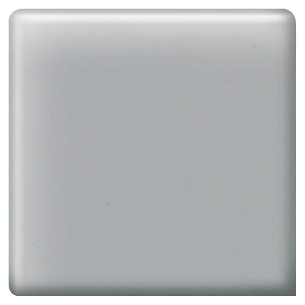 Semi Gloss Desert Gray 2 in. x 2 in. Wall Tile Collection Group 1 ...