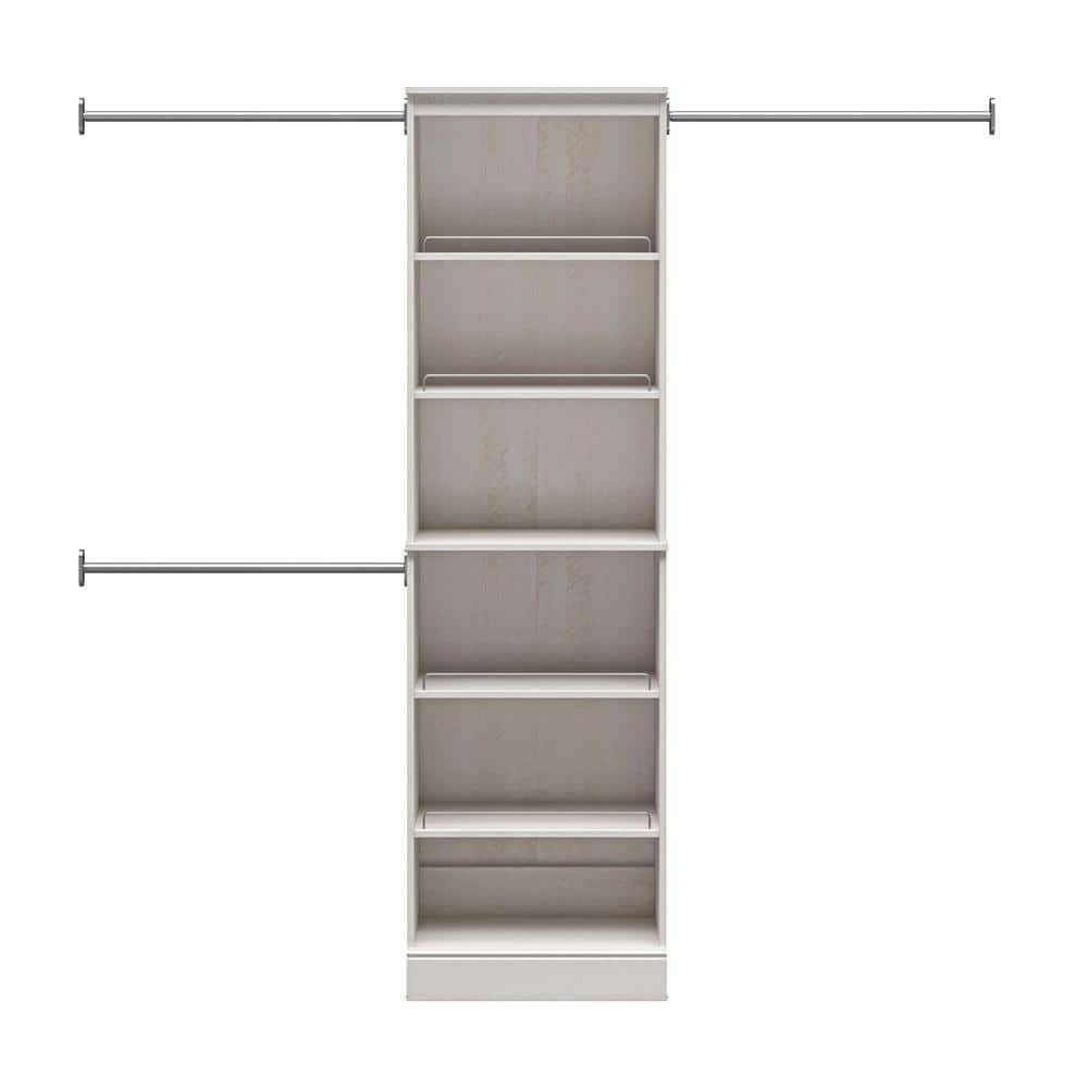 StyleWell Reynolds 25 in. W x 83.25 in. H Magnolia Oak Laminate Board ...