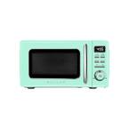 Galanz 0.7 cu. ft. Retro Countertop Microwave in Green (700-Watt ...