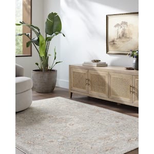 Livabliss Poem Beige Traditional Oriental 6 ft. 7 in. x 6 ft. 7 in ...