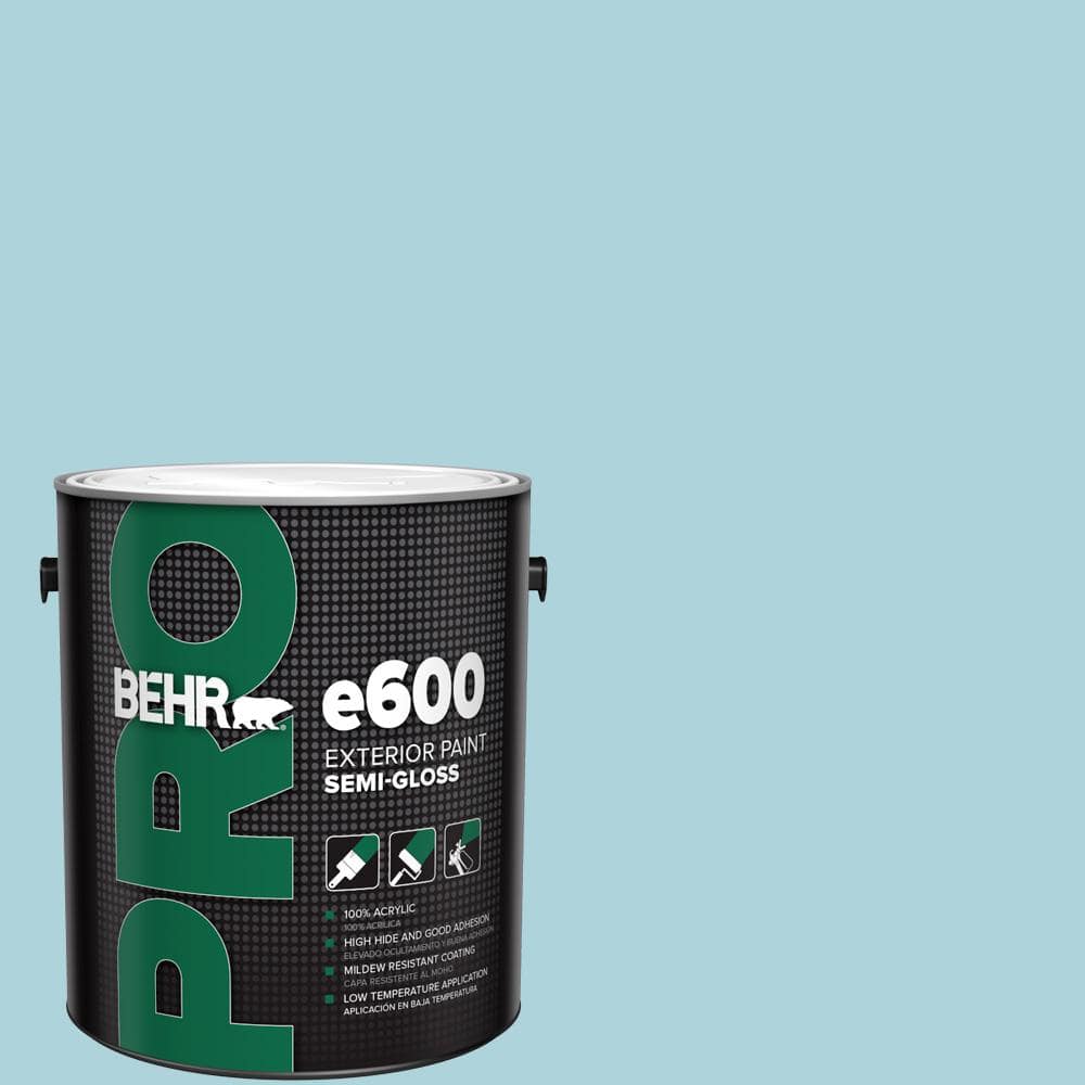 BEHR PRO 1 gal. #MQ4-55 Balboa Semi-Gloss Exterior Paint PR67001 - The ...