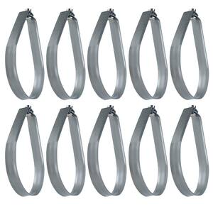 PLUMBFLEX 1-1/4 in. Clevis Hanger for Vertical Pipe Support in Light ...