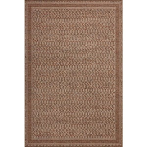 Loloi Merrick Natural/Sunrise 8 ft. 9 in. x 12 ft. 2 in. Indoor/Outdoor ...