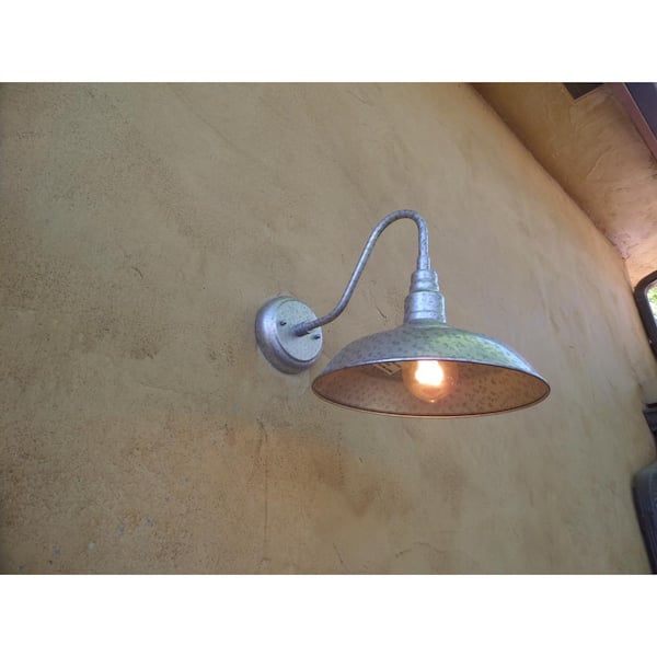 Galvanised Outdoor Wall Light