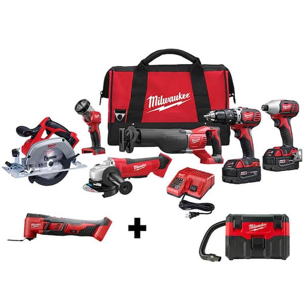 Reviews for Milwaukee M18 18V Lithium-Ion Cordless Combo Tool Kit (6 ...