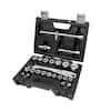 Beta 1/2 in. Drive Metric Socket Set with Ratchet (25-Piece) 923E/C25 ...