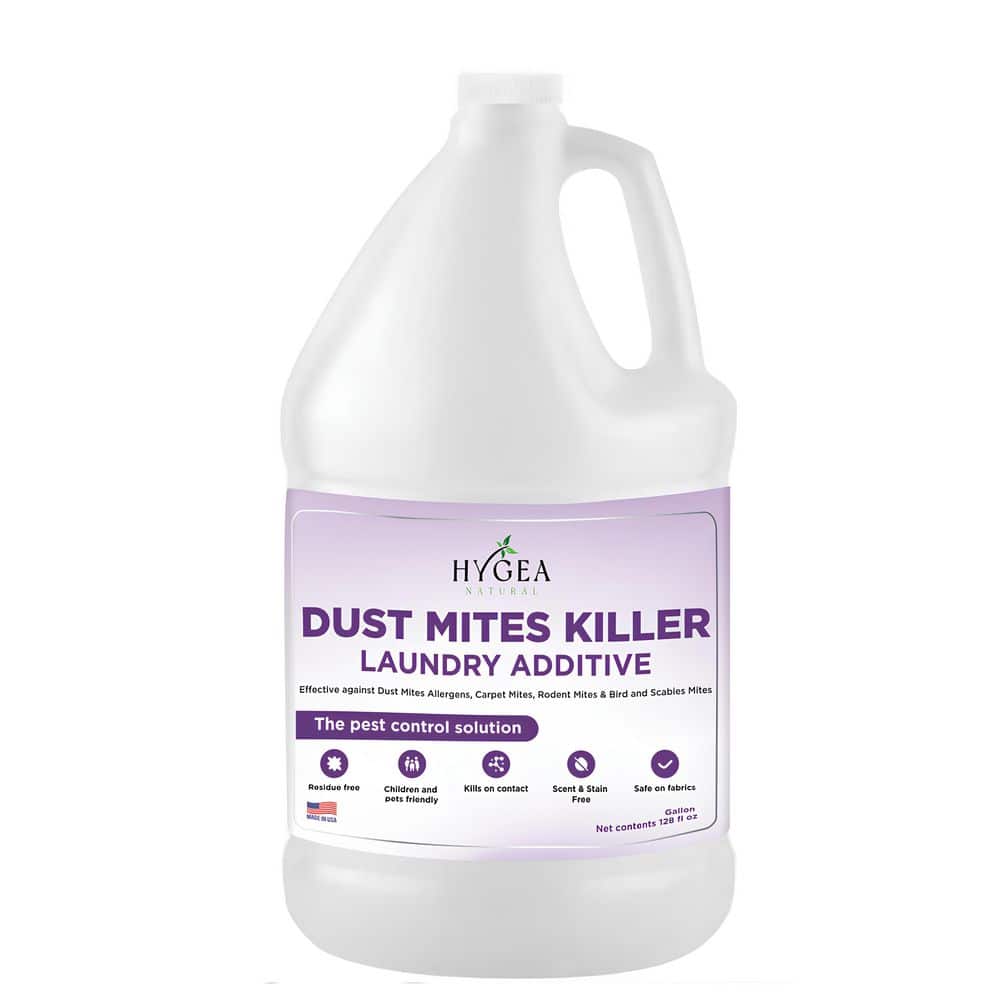 Hygea Natural Dust Mite Laundry Additive 128 oz. Gal. Ready to use-Dust ...