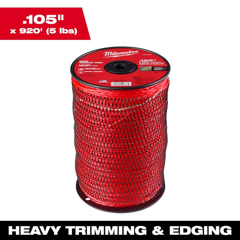 Reviews for Milwaukee 0.105 in. x 920 ft. Trimmer Line Spool | Pg 5 ...