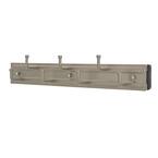 Rev-A-Shelf 9-Hook Satin Nickel Pull-Out Belt Rack BRC-14SN