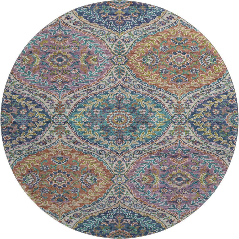 Addison Rugs Mayfield Premium Machine Washable Abstract AMF1990 Blue 8 ...