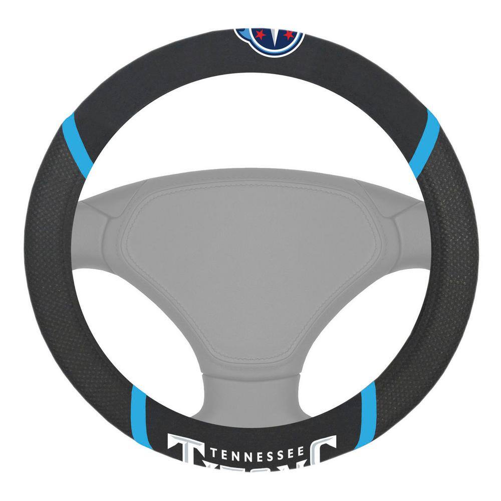 FANMATS NFL - Tennessee Titans Embroidered Steering Wheel Cover in ...