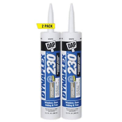 DAP DynaFlex Gutter and Narrow Seam 4.5oz White Advanced Elastomeric ...