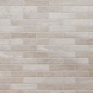 MSI Capella Red Brick Matte Red Porcelain Brick Look Tile Rectangle 2 ...